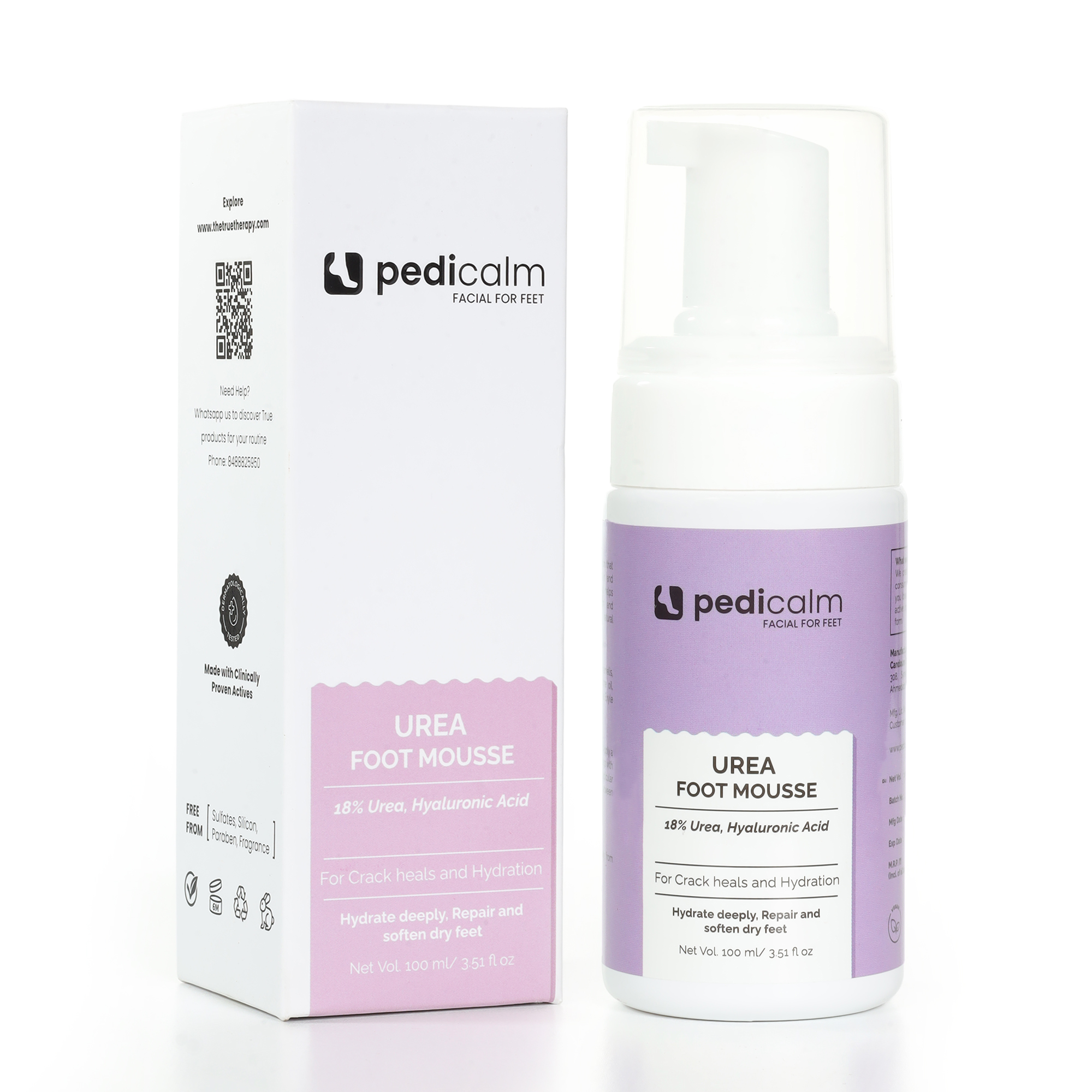 Urea Mousse – pedicalm